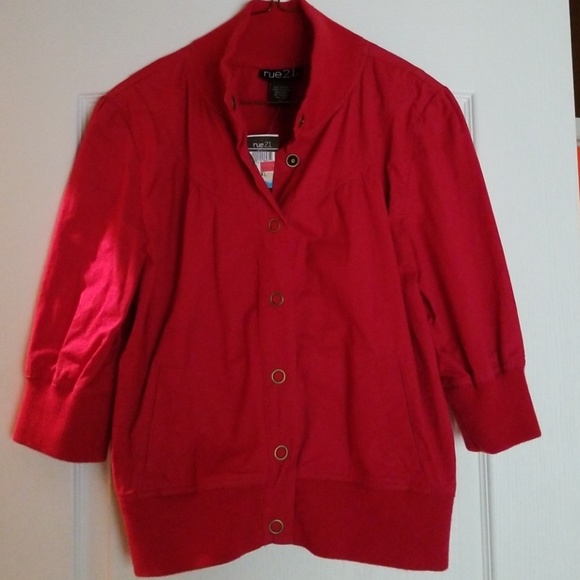 Rue21 | Jackets & Coats | Red Light Jacket | Poshmark